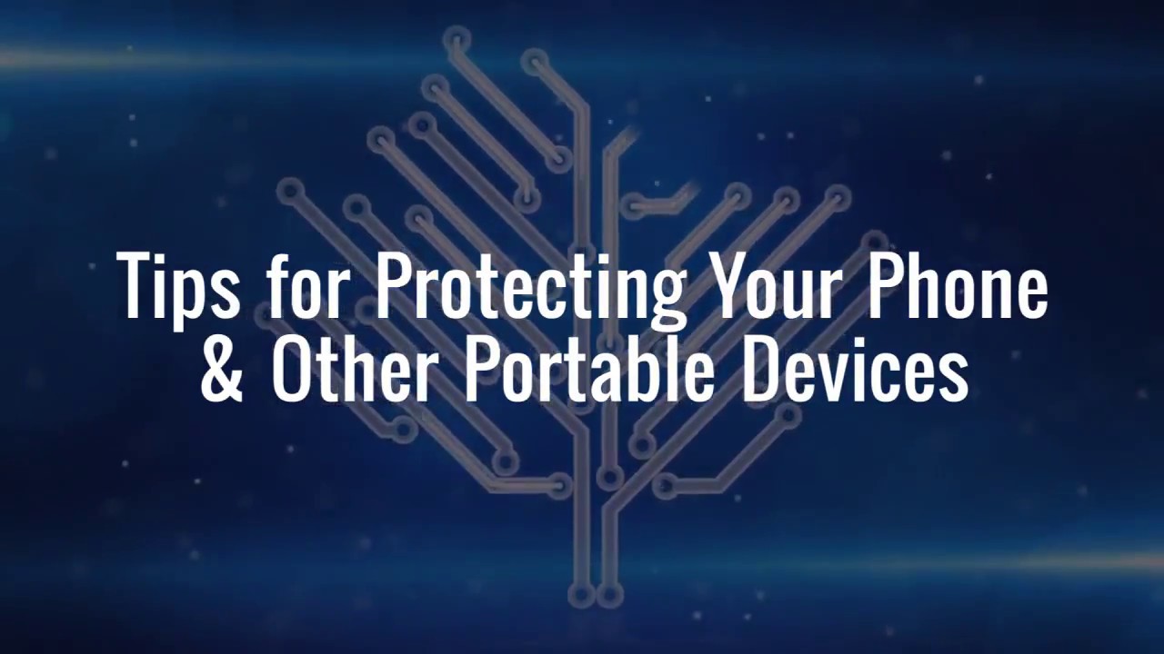 Cyber Security Awareness Tip - Protect Your Phone - YouTube