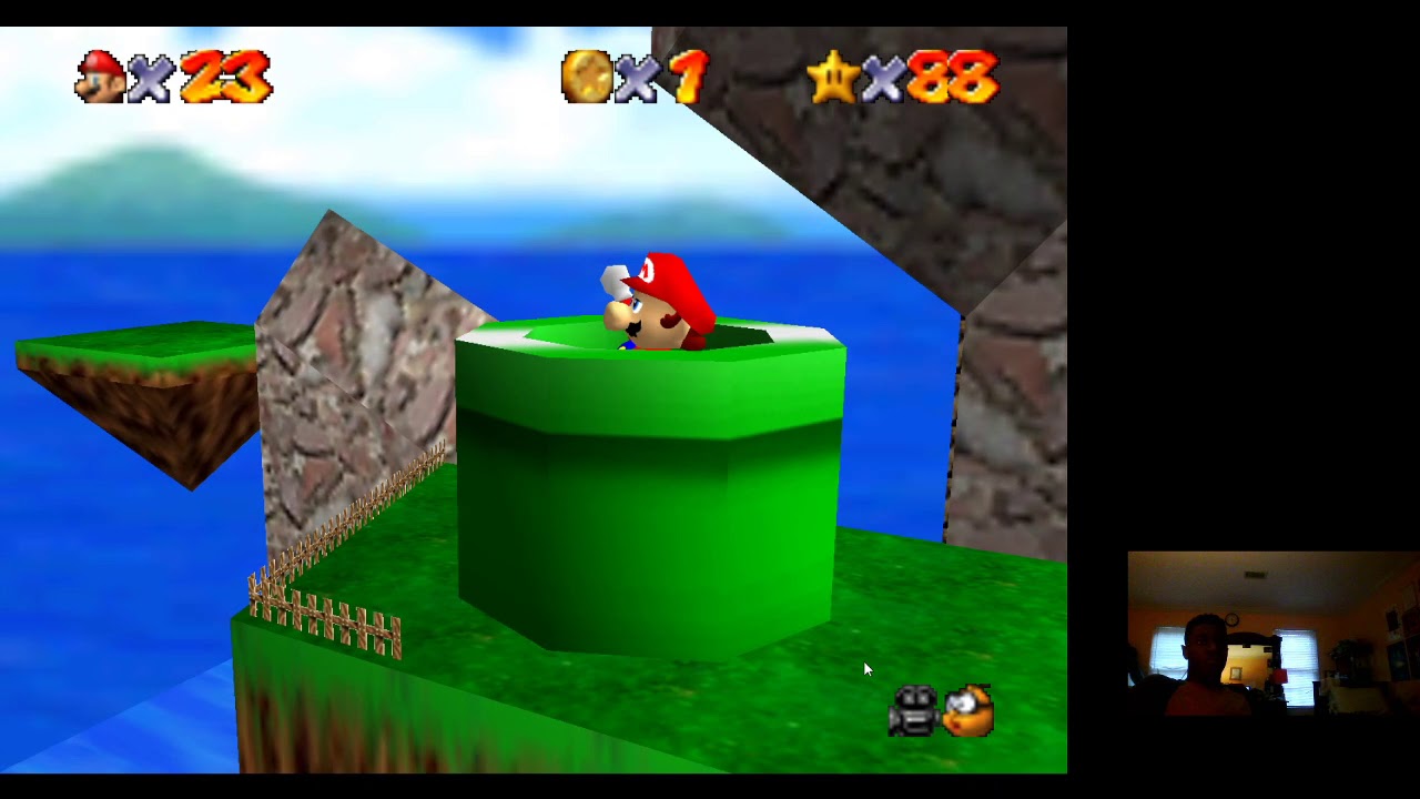 Super Mario 64 100% playthrough pt82 - Pluck the Piranha Flower - YouTube