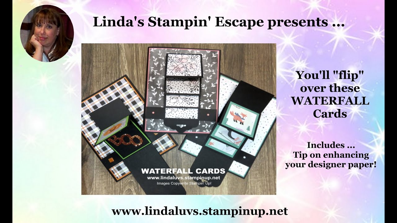 FLIPPIN' FOR WATERFALL CARDS - YouTube