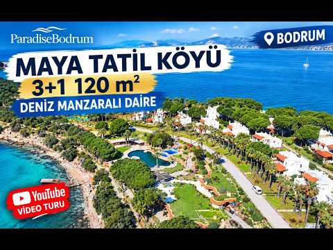Maya Köyü’nde Deniz Manzaralı Daire Turu| 120 m² Maya Köyü | Bodrum