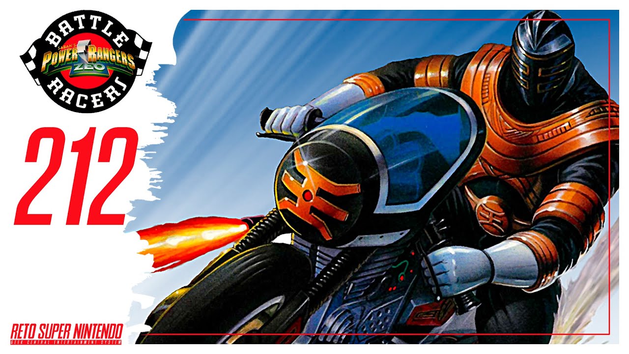 212 || Power Rangers Zeo: Battle Racers || Reto Super Nintendo - YouTube