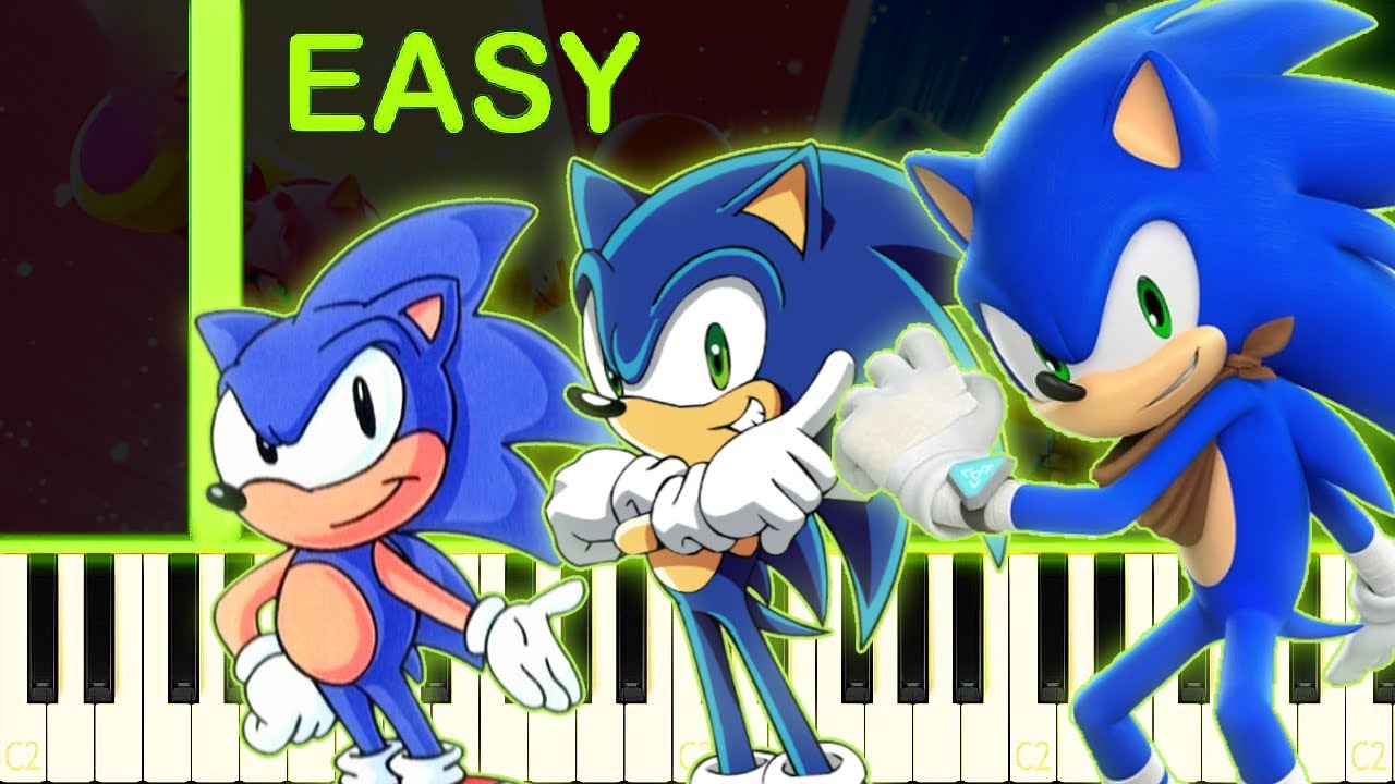 ALL Sonic Cartoons Theme Songs On Piano Chords - Chordify