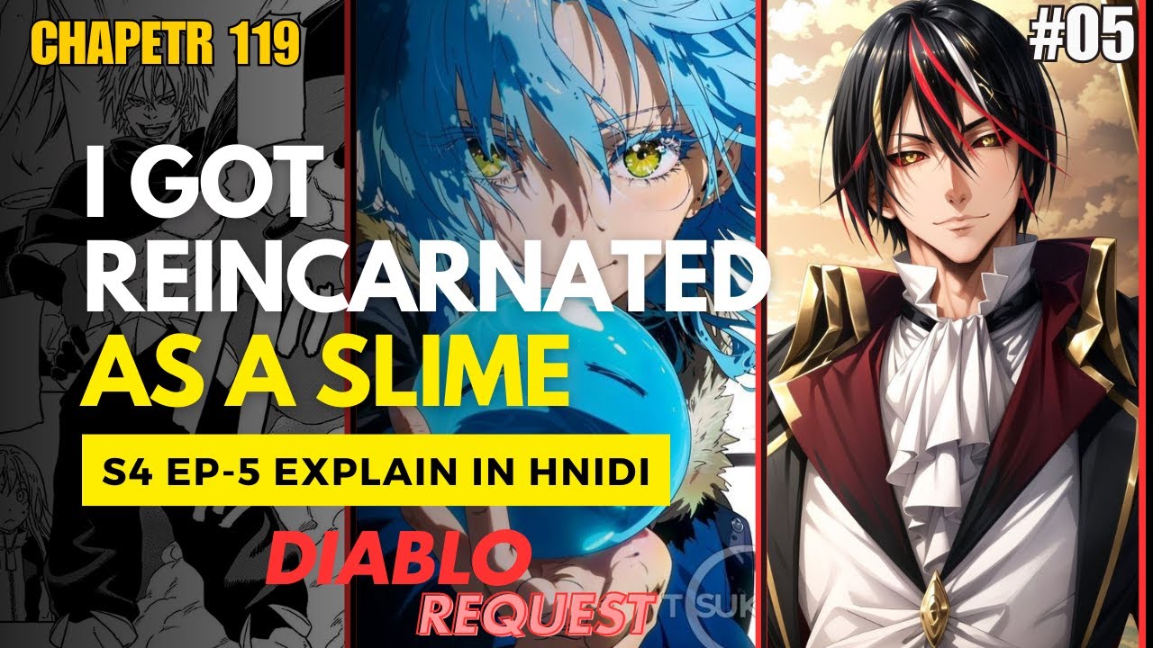 S4 Ep5 | Chapter 119 | Rimuru Accepts Diablo Request | Reincarnated as ...