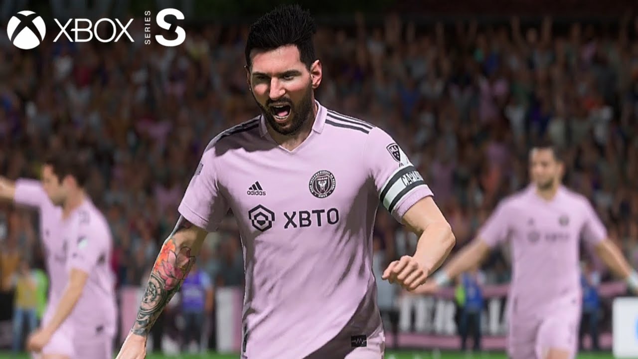 Leo Messi Inter Miami debut 🤩 | EA Sports FC 24 | Gameplay on Xbox ...