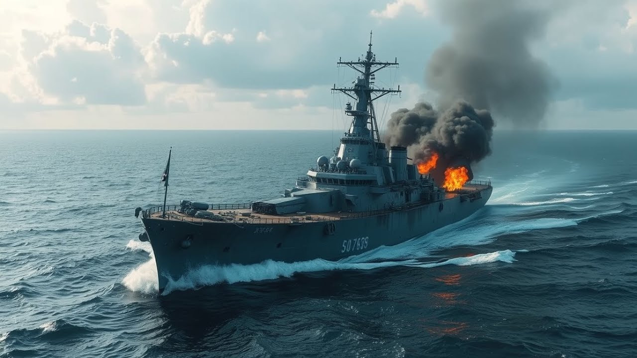6 minutes ago Russia's strongest warship was destroyed by Ukrainian ...