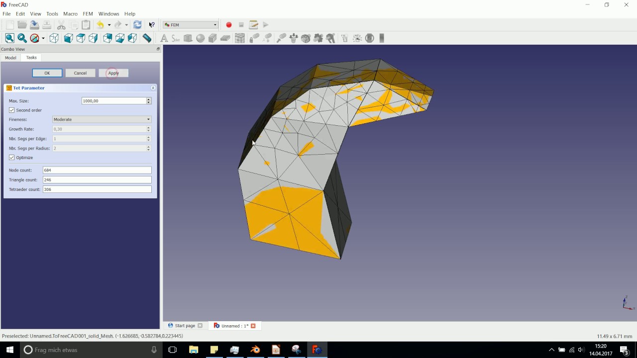 Blender to FreeCAD FEM - YouTube