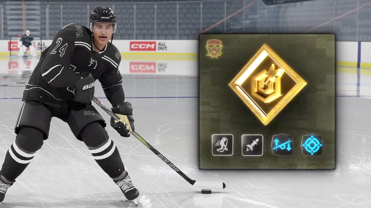 *NEW* BULLSEYE BUILD (NHL 24) - YouTube