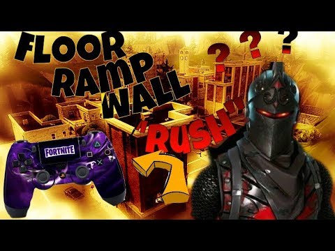 How to "FLOOR RAMP WALL" RUSH / Console Fortnite Build (PS4) - YouTube