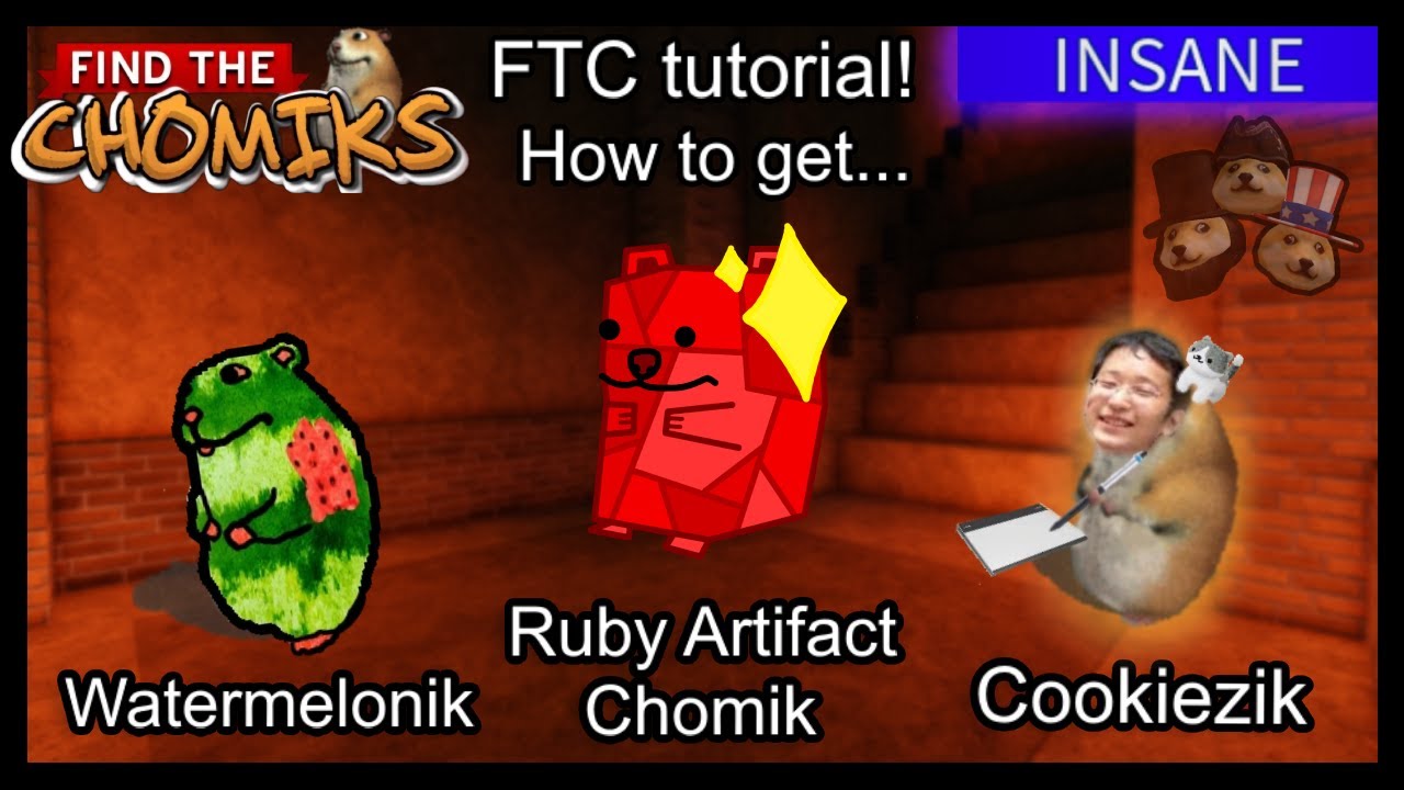 How to get Cookiezik, Watermelon Chomik, and Ruby Artifact Chomik! [FTC ...