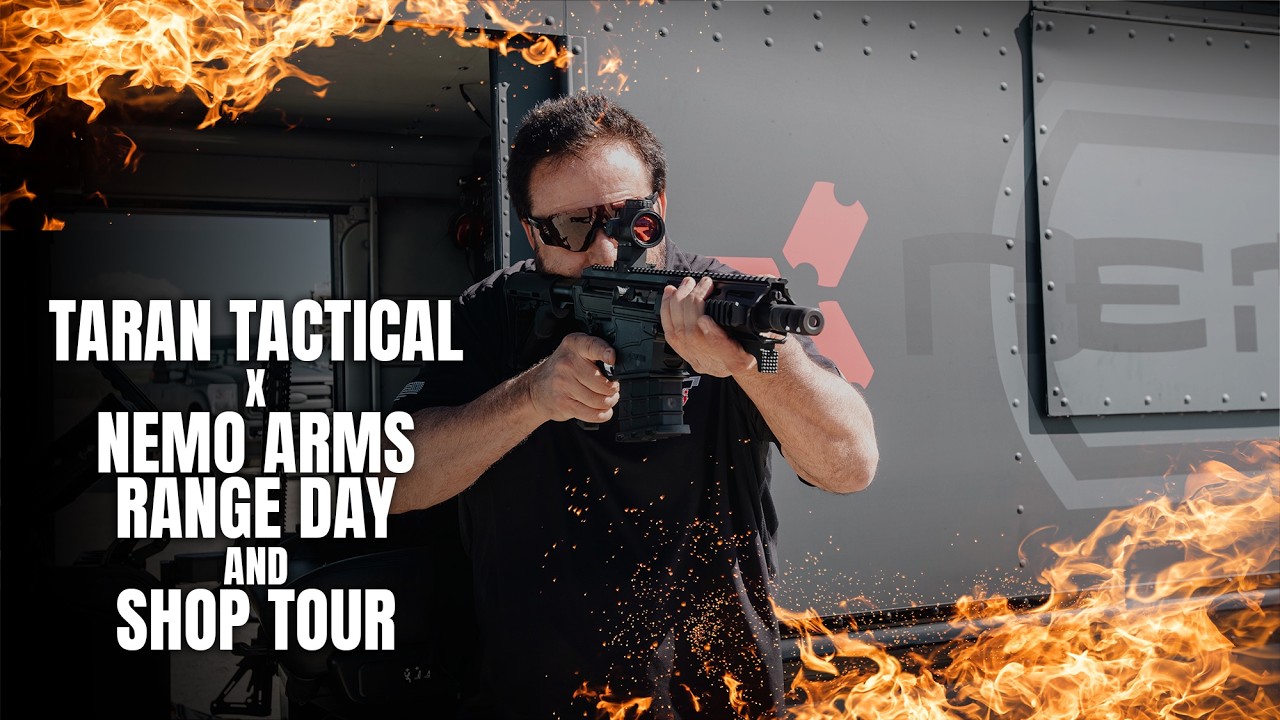 Taran Tactical visits NEMO Arms - factory tour and range day - YouTube