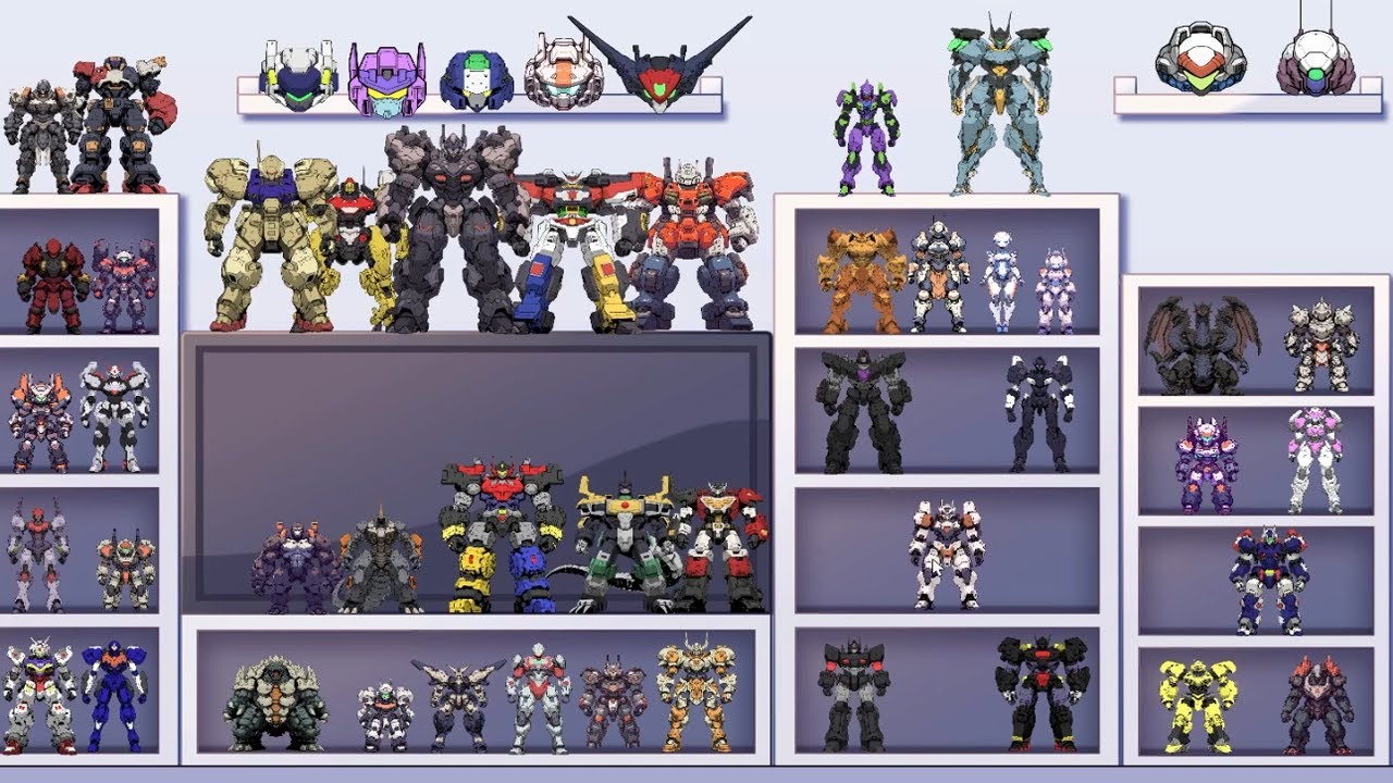 Building Robot Model kit - Mech Builder All Models + Full Game - YouTube