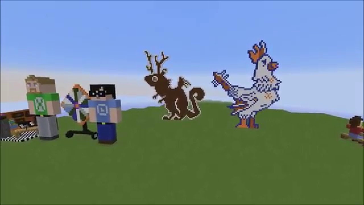 Minecraft: Let's Build: Good Mythical Morning: Part 4: Cockatrice - YouTube