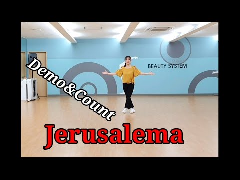 Jerusalema Line Dance (Demo & Count) - YouTube