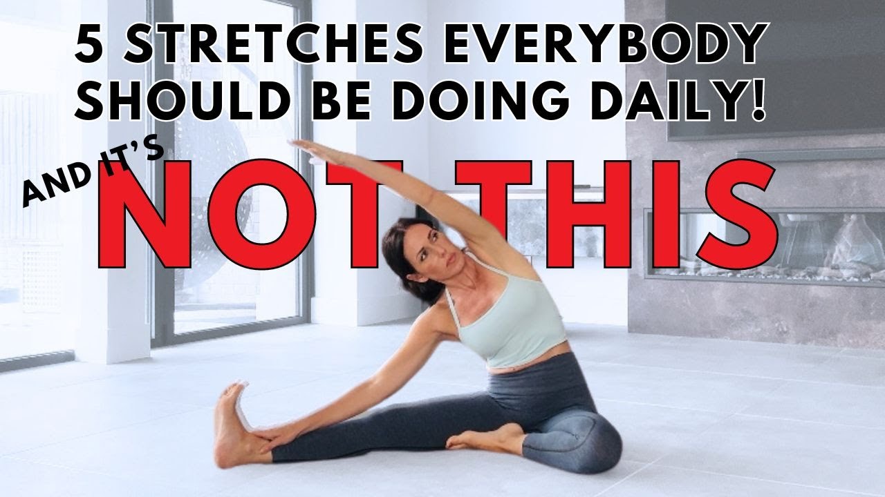 5 stretches EVERYONE should be doing EVERY morning! - YouTube