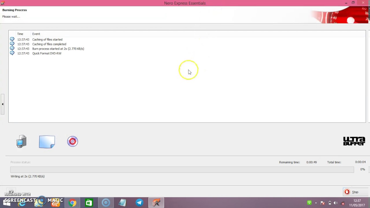 Cara burning data di apk nero @SMKN2BKL - YouTube