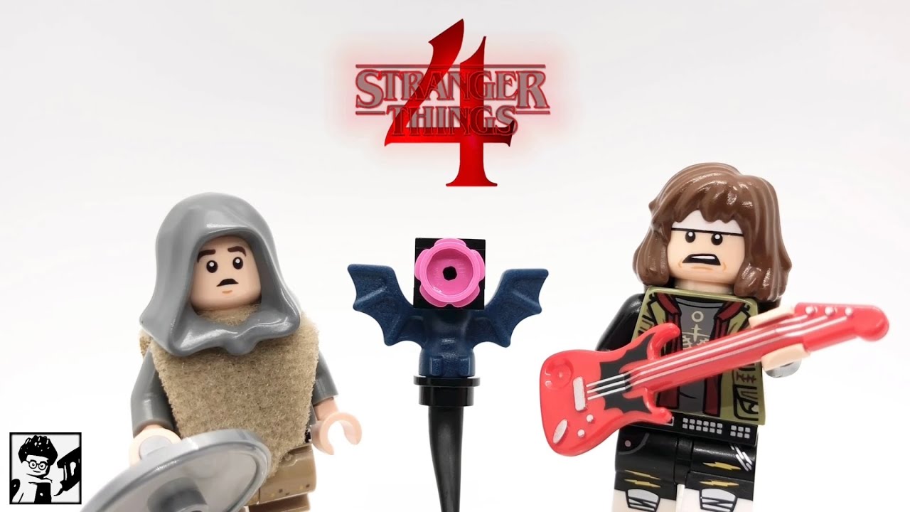 LEGO Eddie Munson and Dustin Henderson (Battle Ready) from Stranger ...