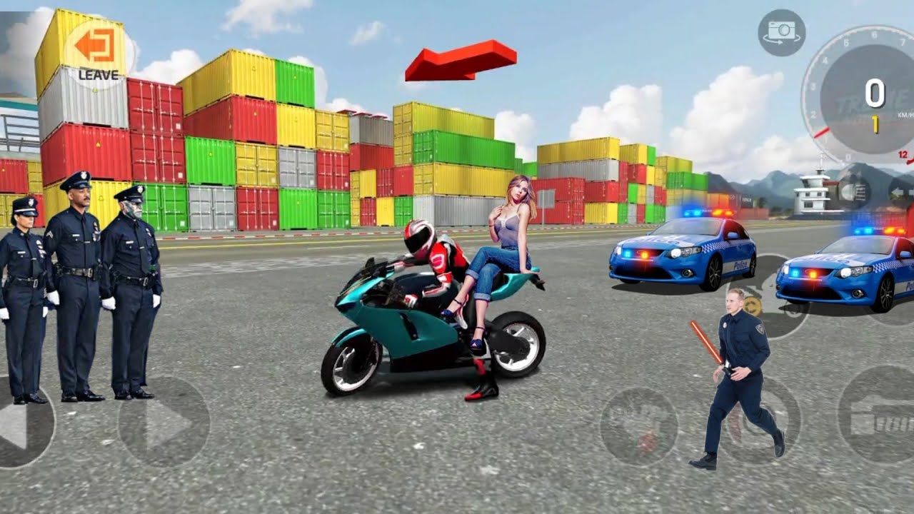 SUPER BIKE GAME PLAY VIDEO !! NINJA KAWASAKI BIKE RACING SIMULATOR GAME ...