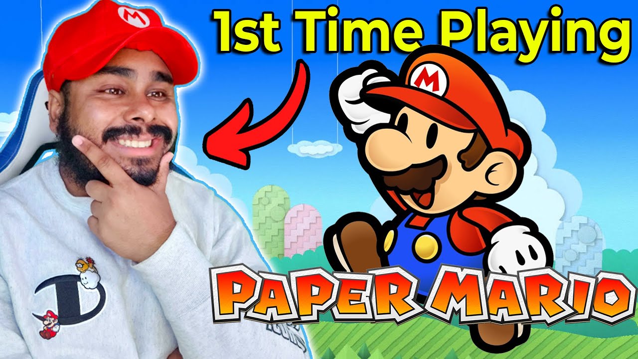 Mario Fanboy Plays Paper Mario for the First time! - YouTube