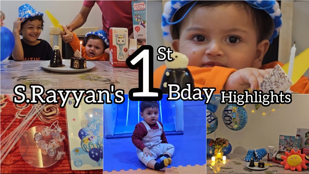 Syed Rayaan's First Birthday Highlights|Must watch complete video ...