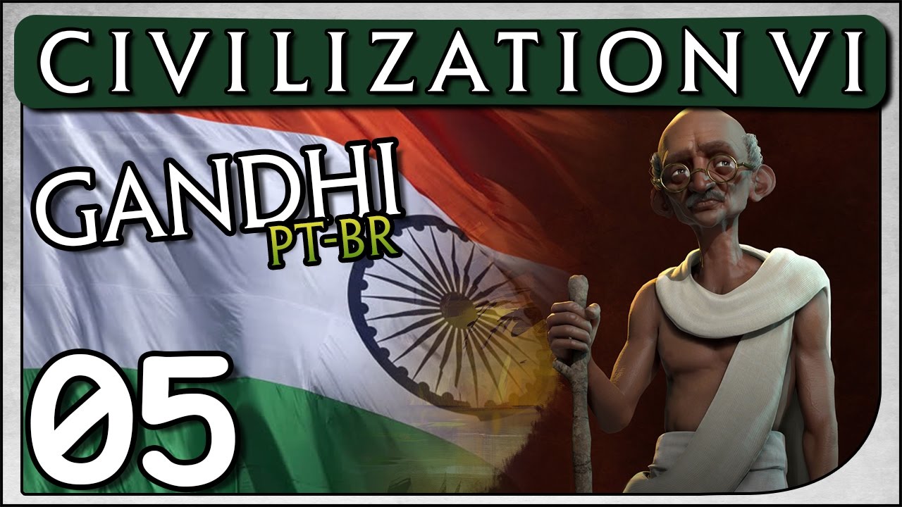 Civilization 6 Gandhi #05 "Iniciando o Certo" - Vamos Jogar / Gameplay ...
