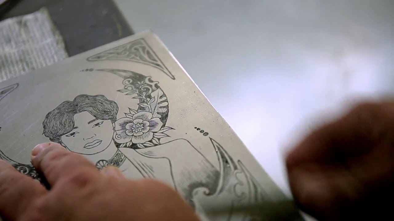 Laboratorio di Grafica "Incisione Calcografica" - YouTube