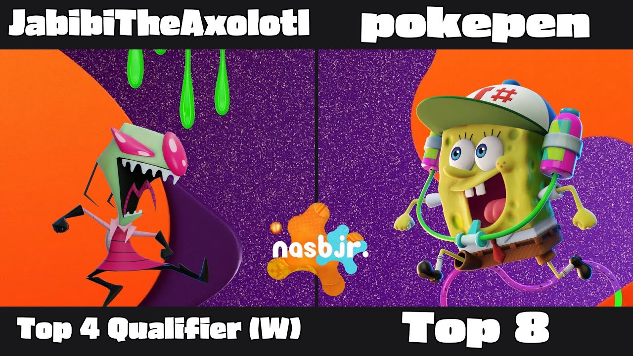 NASB Jr 13 - Top 8 - JabibiTheAxolotl (Zim) VS pokepen (SpongeBob ...
