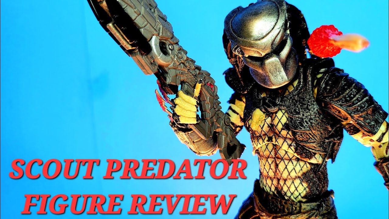 NECA | Scout Predator Action Figure Review - YouTube