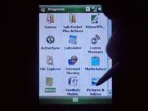 Windows Mobile 6 Pro Video 1st Look - YouTube
