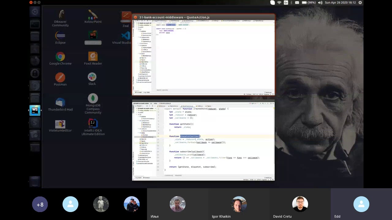React Part 8 3 Redux 7 7 Middleware Thunk Youtube 7984
