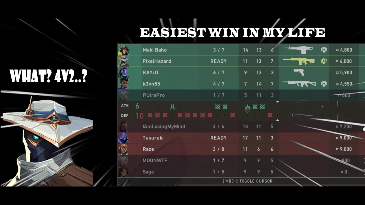 THERE ARE 4 AFK PLAYERS IN THIS MATCH?! | Valorant - YouTube