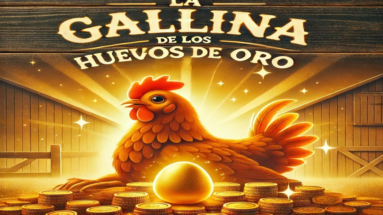 La Gallina de los Huevos de Oro 🐔 | Un Cuento Clásico con Moralej - YouTube