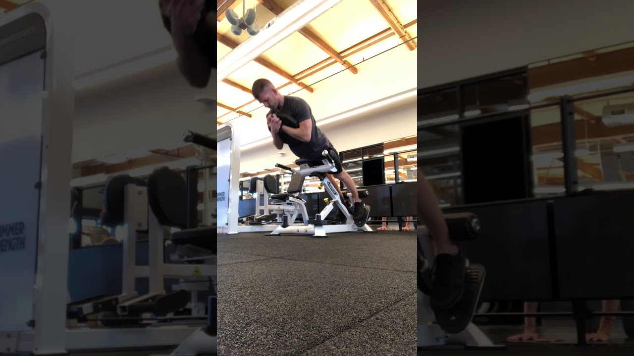 Loaded Back Extension - YouTube