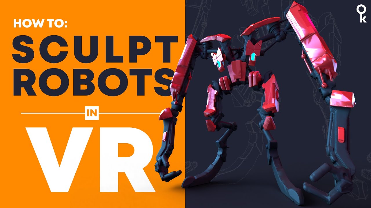 Sculpting Robots in VR using Adobe Medium - YouTube