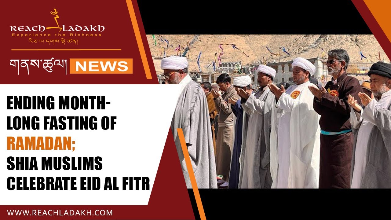 Ending month-long fasting of Ramadan; Shia Muslims celebrate Eid al ...