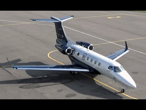 Embraer 505 Phenom 300E N355EE / Start Up and Amazing Take Off ...