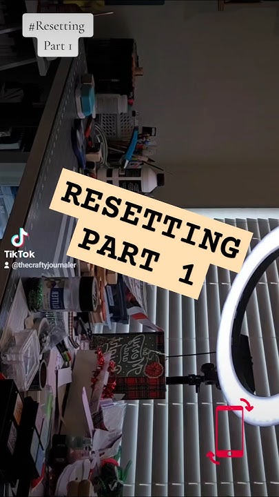 Check for Part 2 #resetting #deskreset #cleanup #junkjournal #diy # ...