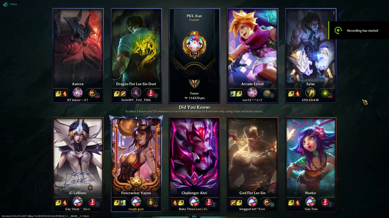 Full game of Vayne bot lane with LeBlanc sp vs Ezreal and Sylas - YouTube