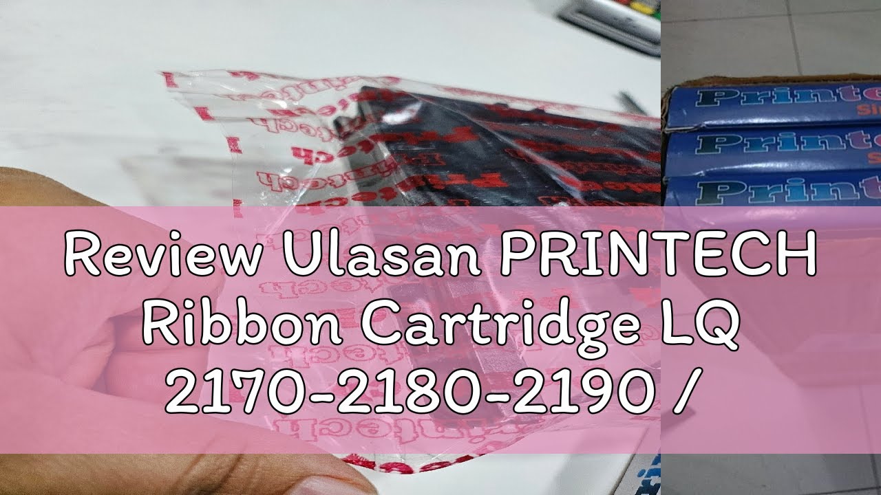 Review Ulasan PRINTECH Ribbon Cartridge LQ 2170-2180-2190 / SO15086 30 ...