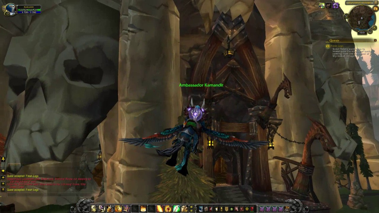 WoW quest #4243 Fresh Legs - YouTube
