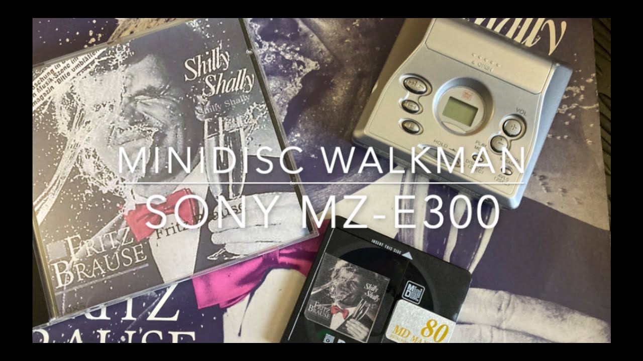 Sony MZ-E300 - MD Walkman - ODER: Wie bekomme ich eine Schallplatte auf ...