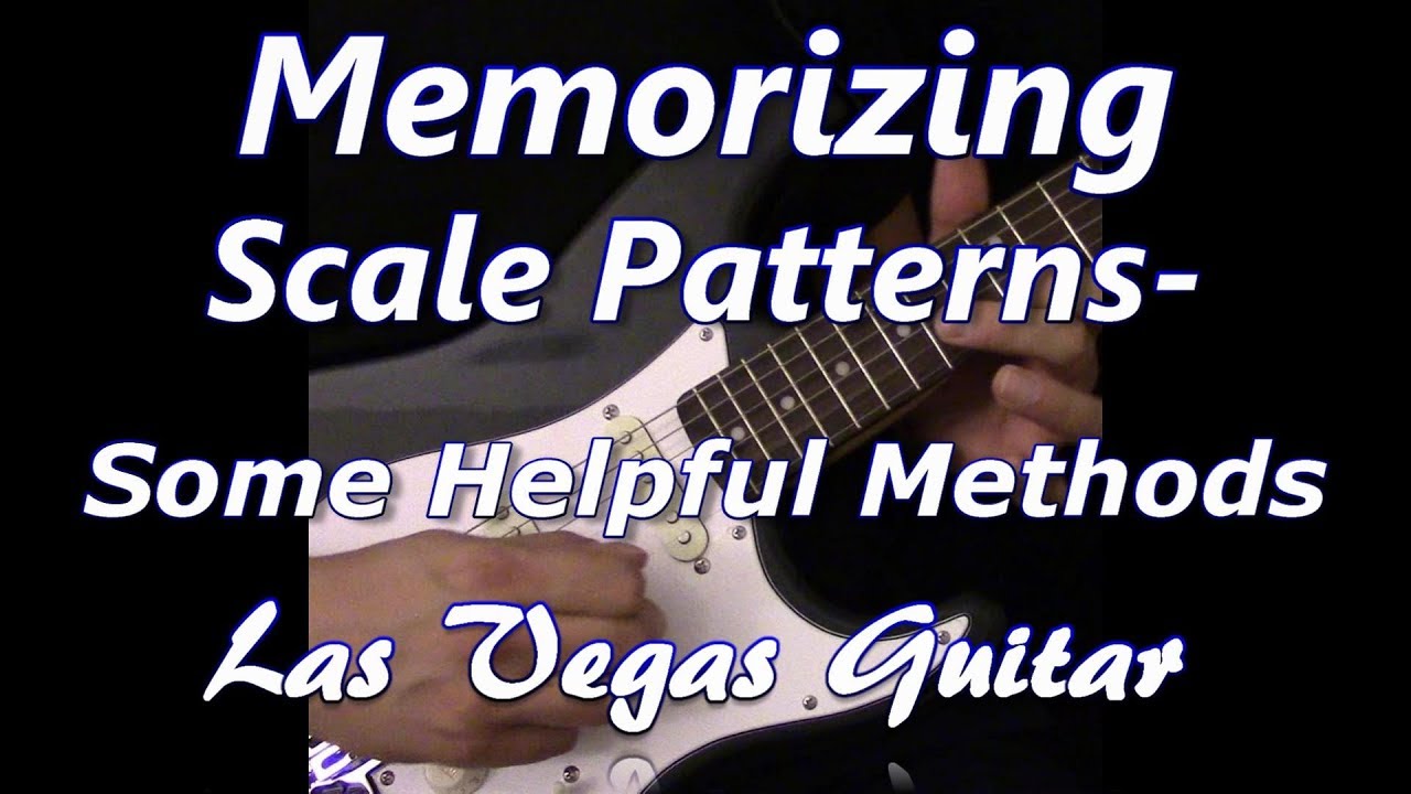 Memorizing Scale Patterns - Some Helpful Methods - YouTube