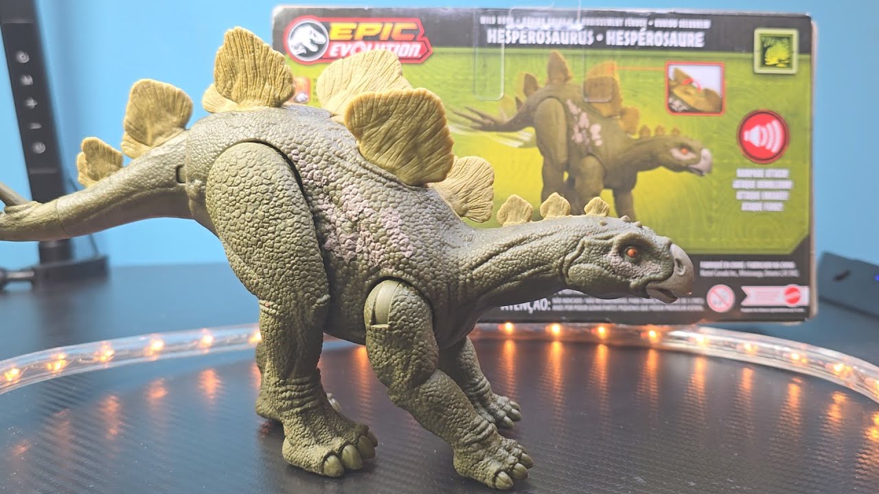🦖 Jurassic World: Epic Evolution - Hesperosaurus🦕 Mattel Epic Evolution ...