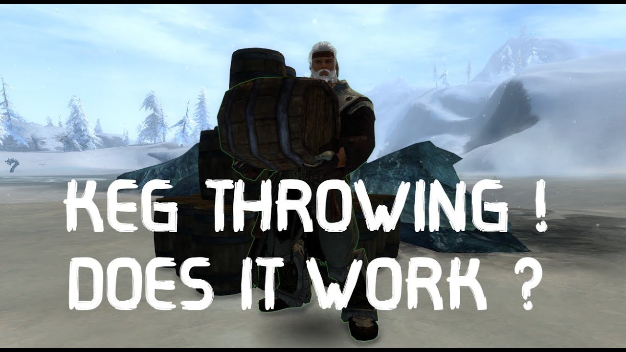 DOES IT WORK : KEG THROWING - YouTube
