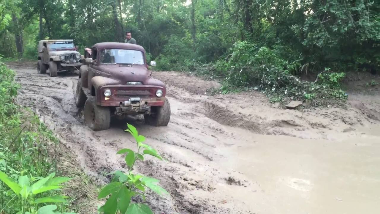 53 International Pulling Jeep at Xtreme Off-road Crosby Texas 2015 ...