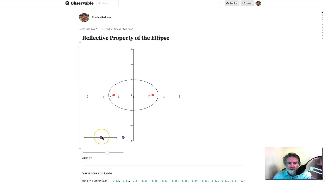 Reflective Property of the Ellipse - YouTube