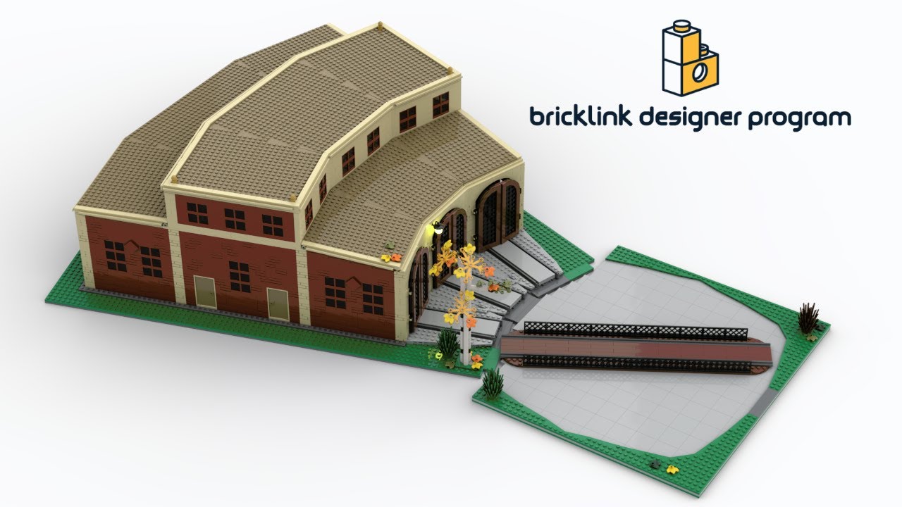 The Autumn Train LEGO Roundhouse - Bricklink Designer Program Series 5 ...