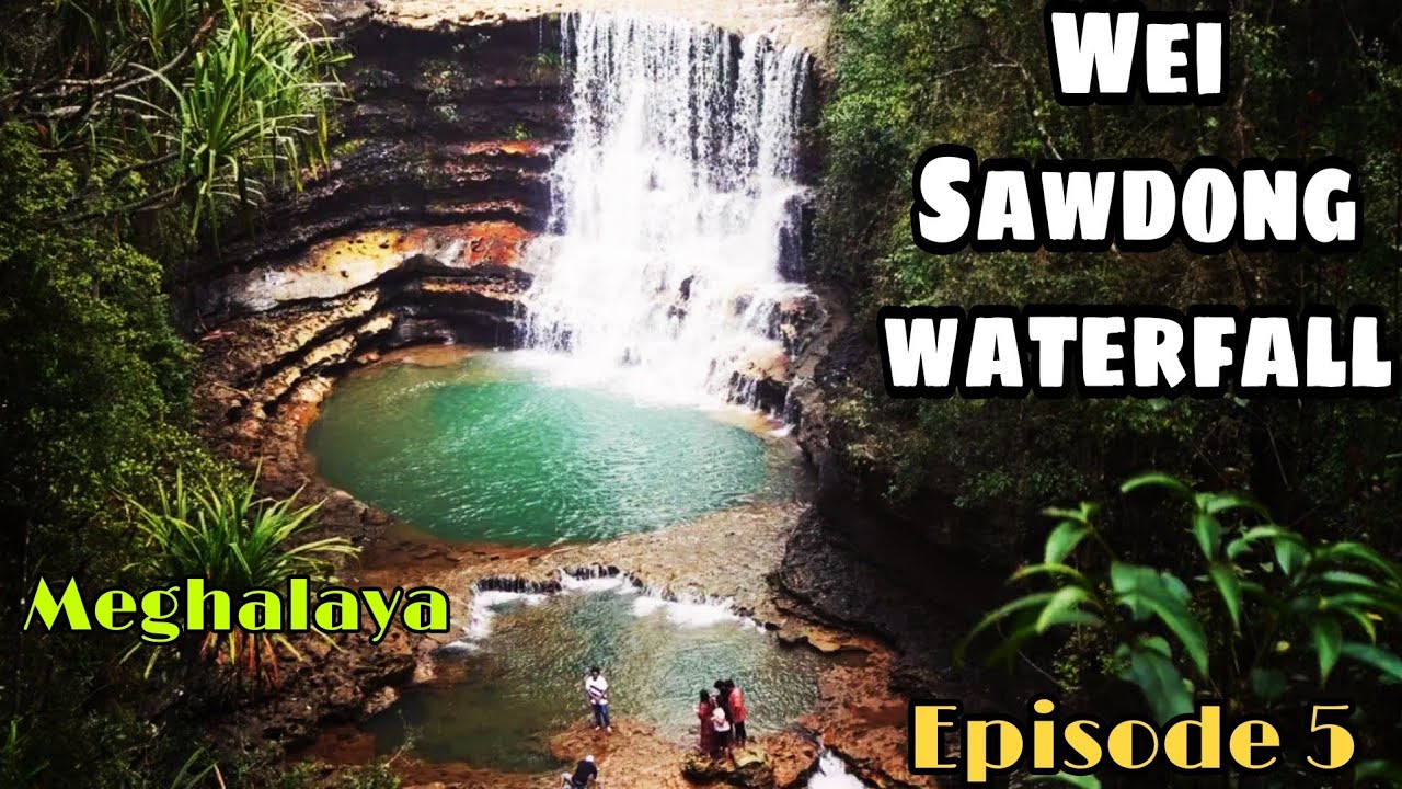 Tracking to beautiful Wei Sawdong waterfall😍| Fog light chori hogaya ...