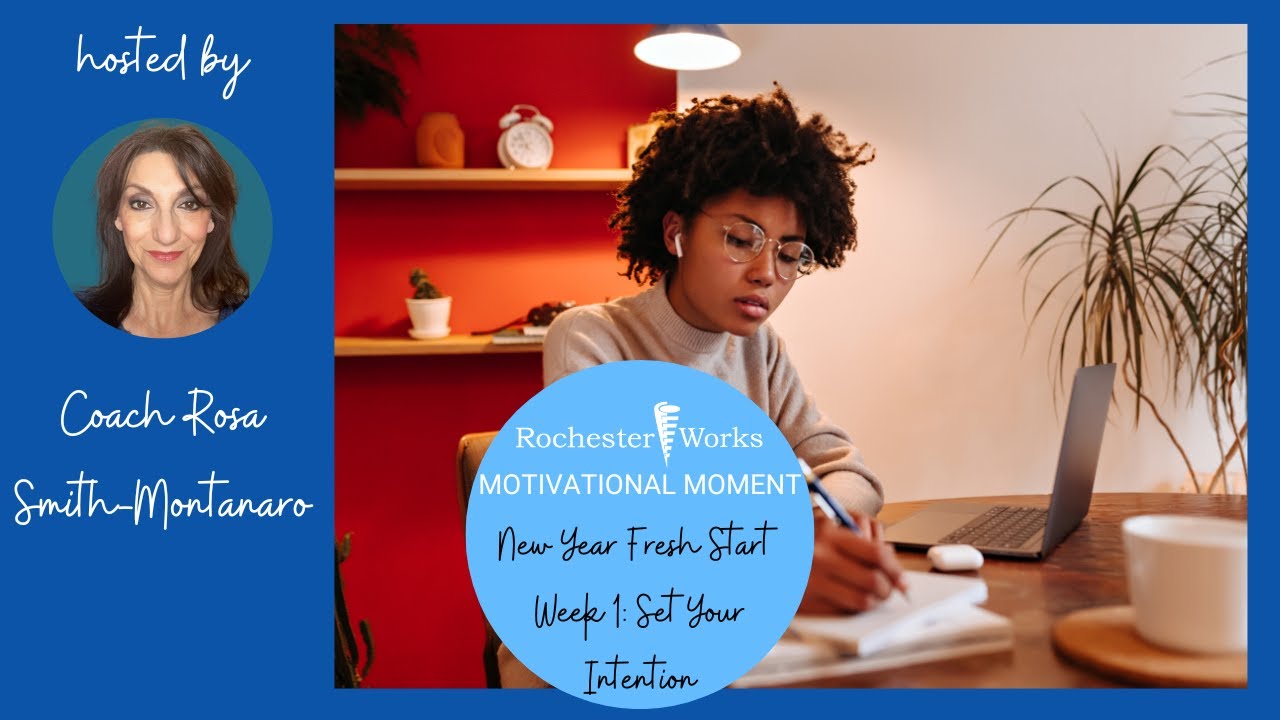 Motivational Moment | New Year Fresh Start | Week 1: Set Your Intention ...
