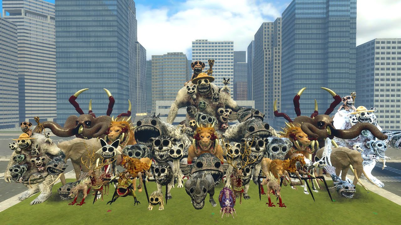 ALL NEW ALL ZOONOMALY MONSTERS VS ALL NEW ZOOCHOSIS MONSTER ANIMALS ...