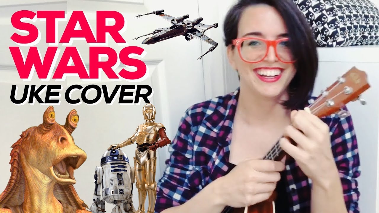 Star Wars Theme | UKULELE COVER | John Williams - YouTube